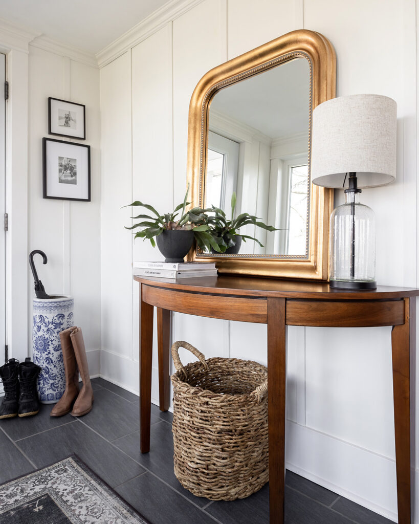 Timeless Farmhouse Mudroom Refresh - The Creek Line House