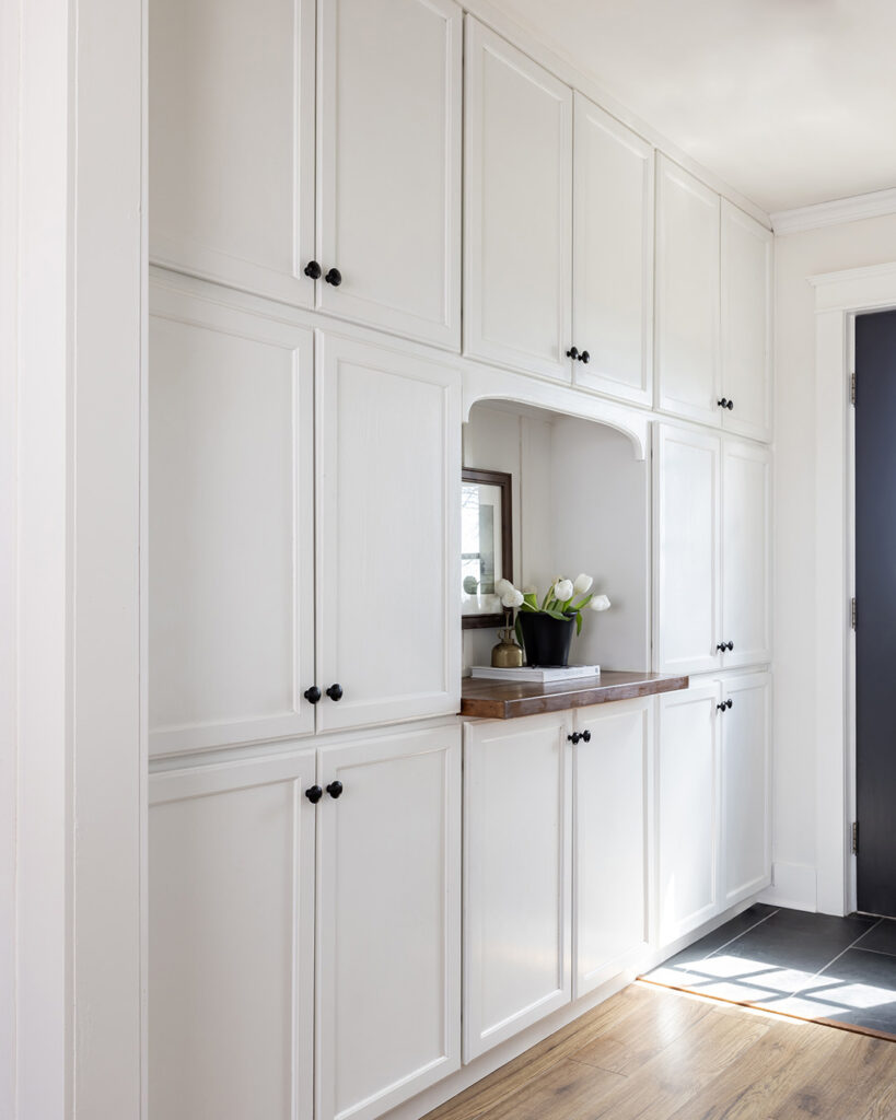 Little Updates to Our Back Hall Mudroom - The Creek Line House
