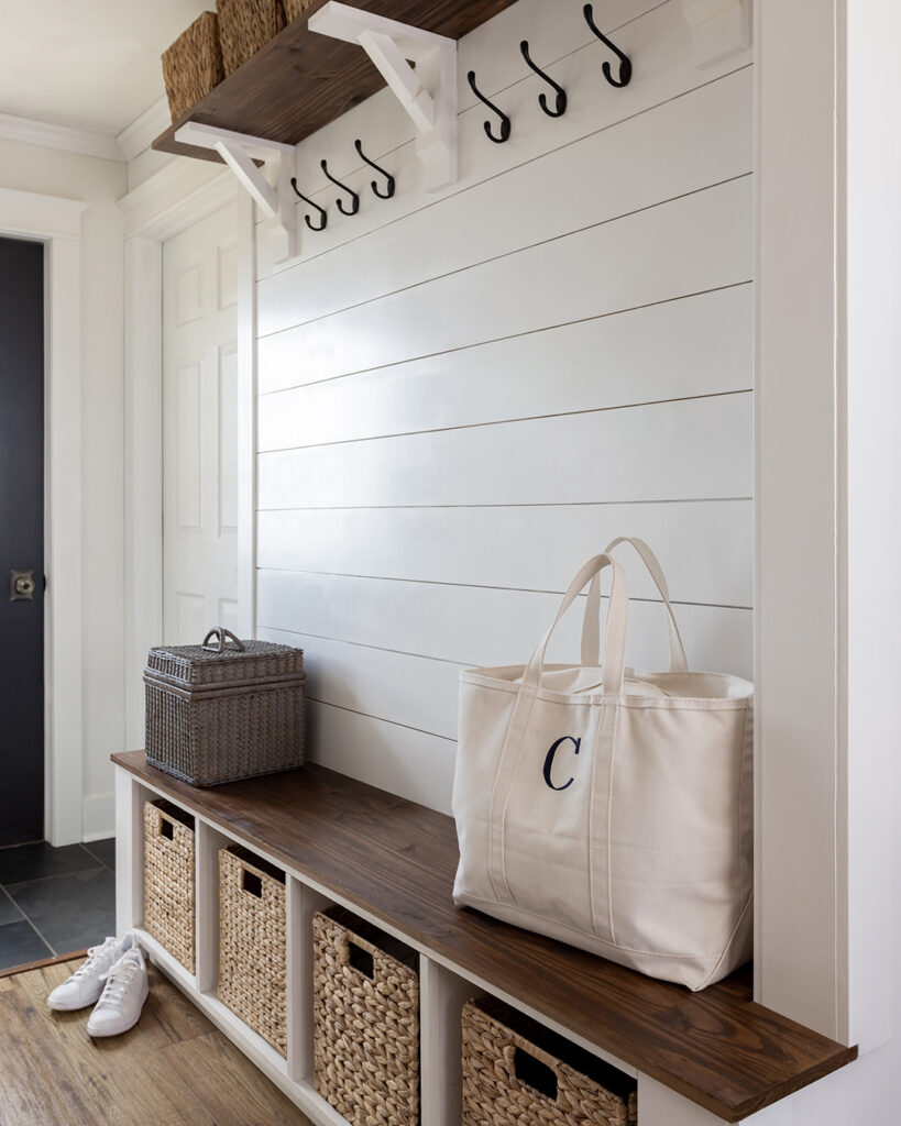 Little Updates to Our Back Hall Mudroom - The Creek Line House