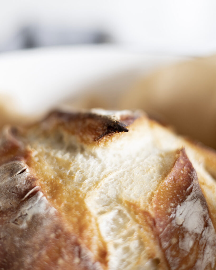 Le Creuset Overnight Artisan Bread Recipe - The Creek Line House
