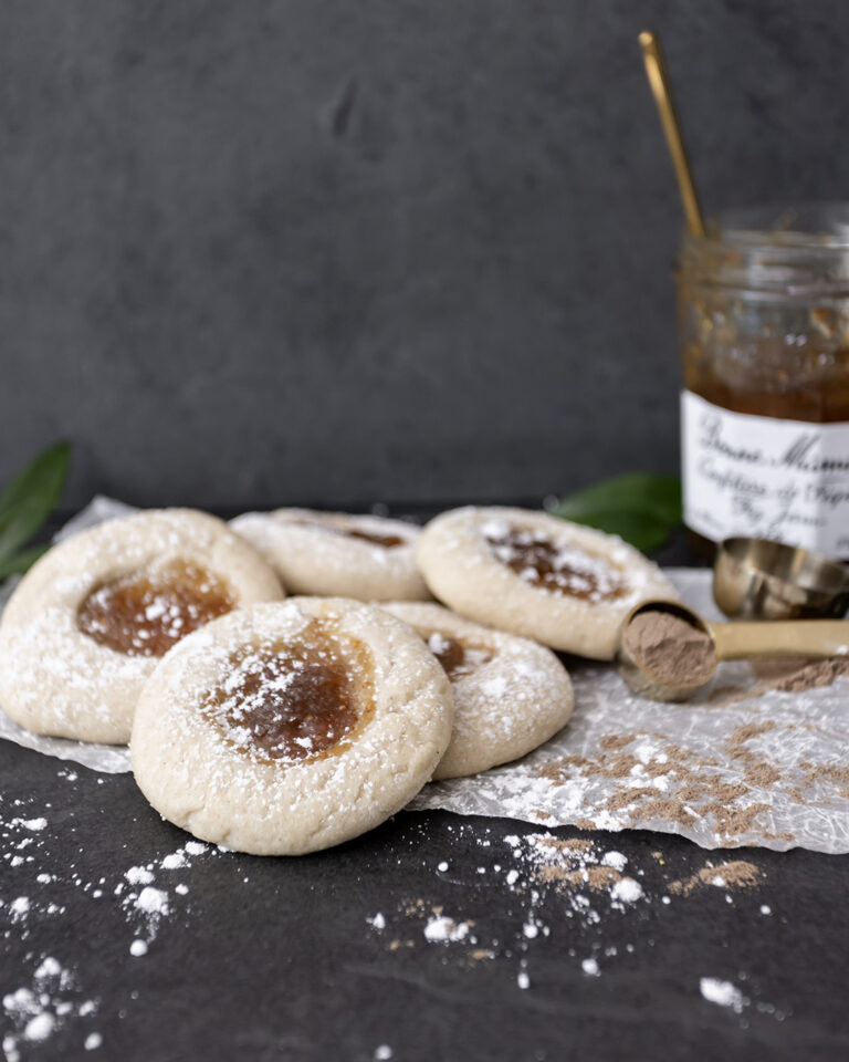 Cardamom Cookies With Fig Jam - The Creek Line House