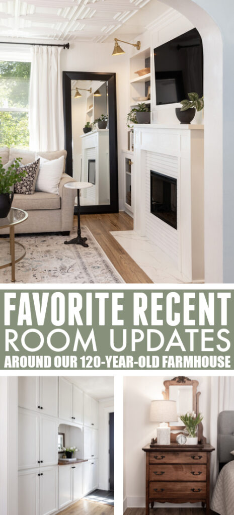 Recent Room Updates Around Our Old House - The Creek Line House