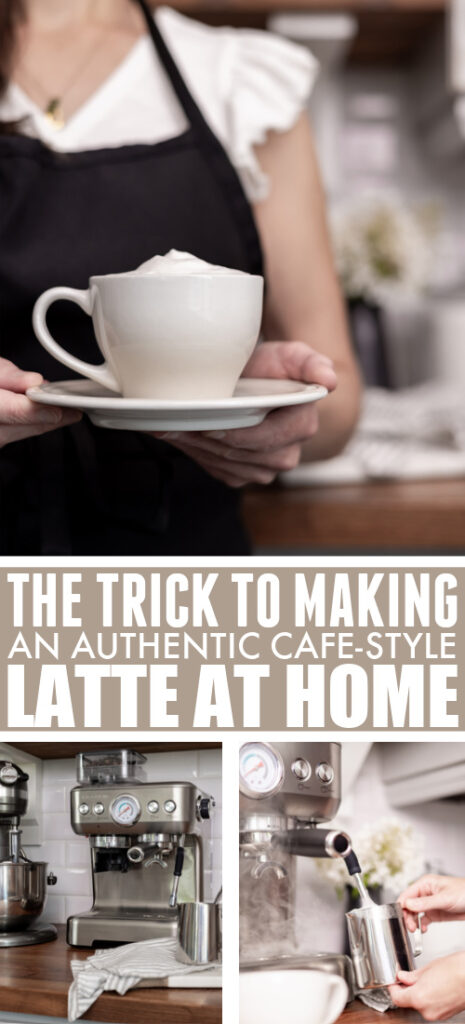 How to Make an Authentic Cafe Latte at Home - The Creek Line House