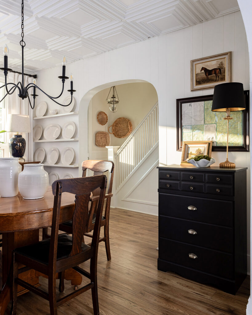 Timeless Farmhouse Dining Room - The Creek Line House