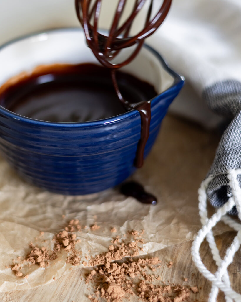 Chocolate Glaze With Cocoa Powder - The Creek Line House