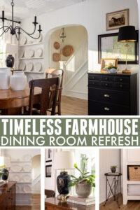 Timeless Farmhouse Dining Room - The Creek Line House