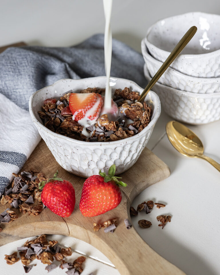 Strawberry Chocolate Granola Recipe - The Creek Line House