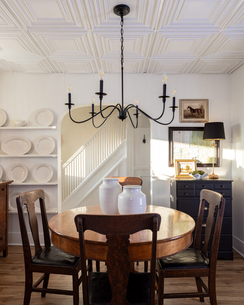 How High Should A Ceiling Light Fixture Hang Over a Table? - The Creek ...