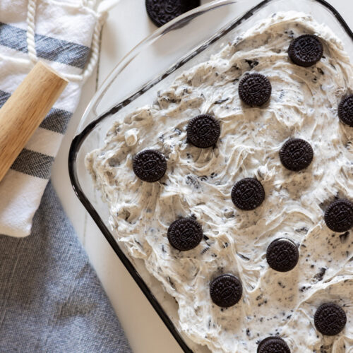 The Famous Oreo Sheet Cake - The Creek Line House