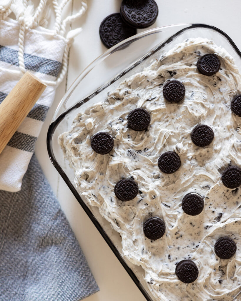 The Famous Oreo Sheet Cake - The Creek Line House