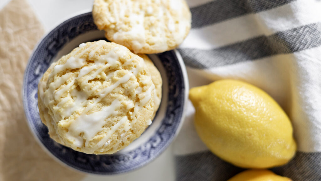 3 Ingredient Lemon Cake Mix Cookies - The Creek Line House