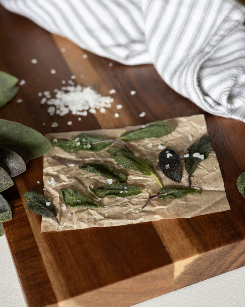 Crispy Sage Leaves: The Perfect Garnish for Cozy Fall Dishes - The ...