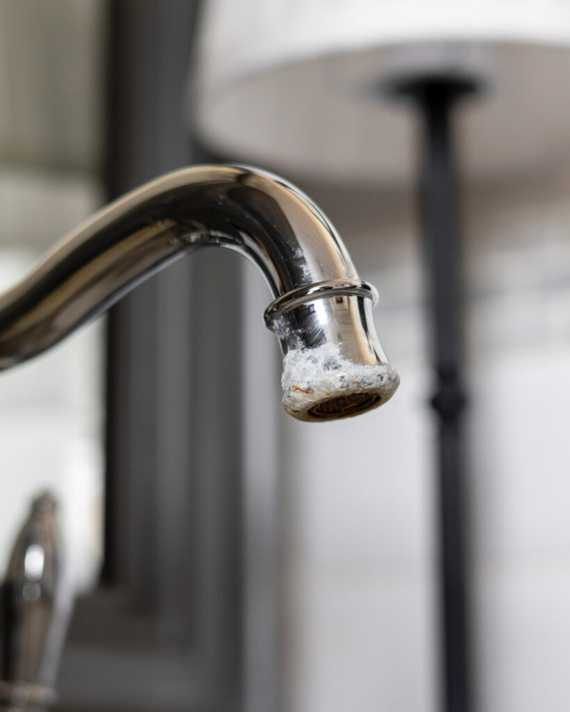 How to Remove Limescale and Calcium Deposits From Faucets - The Creek ...
