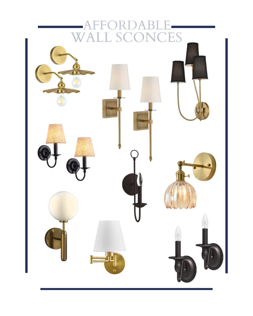 Beautiful, Affordable Wall Sconces - The Creek Line House