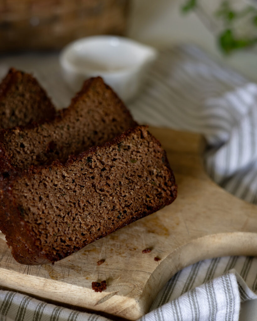Honey Zucchini Bread With Almond Flour - The Creek Line House