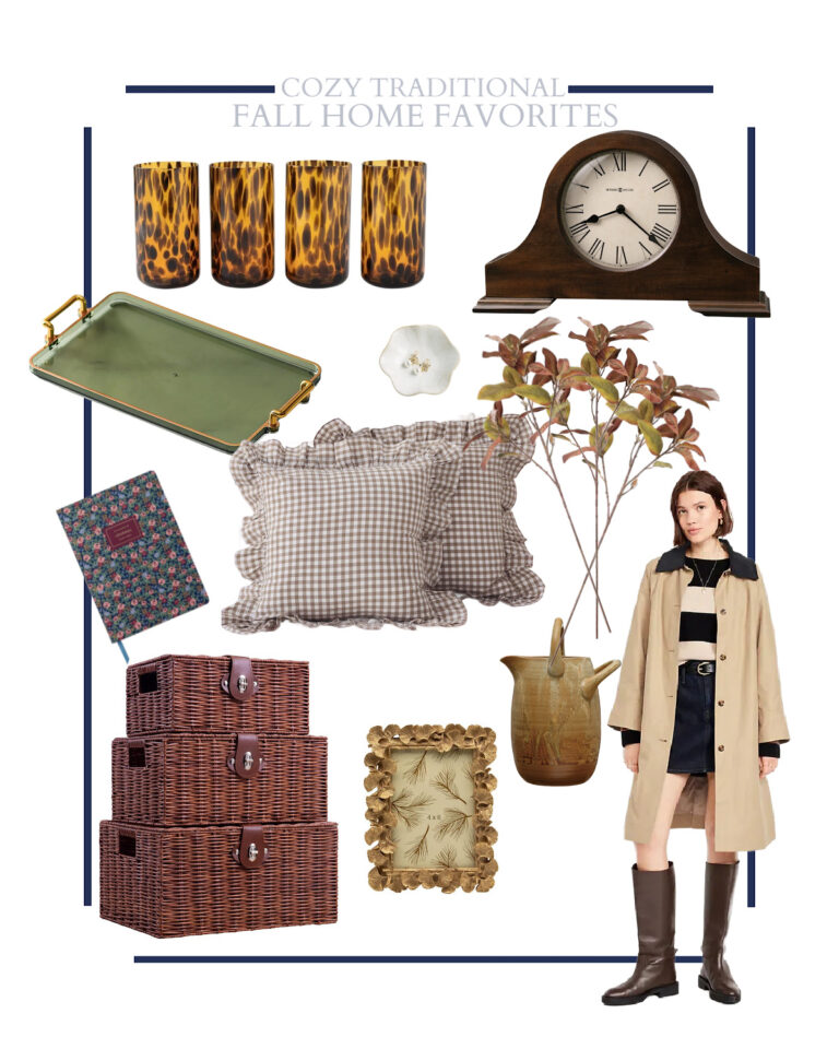 Cozy Traditional Fall Home: Affordable Finds for a Designer Look - The ...