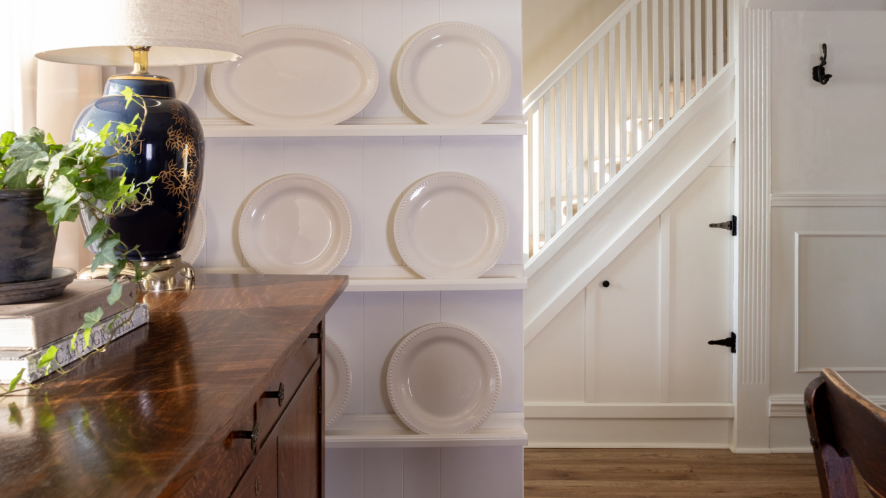 Built-In Storage Ideas From Our 120-Year-Old Farmhouse - The Creek Line ...